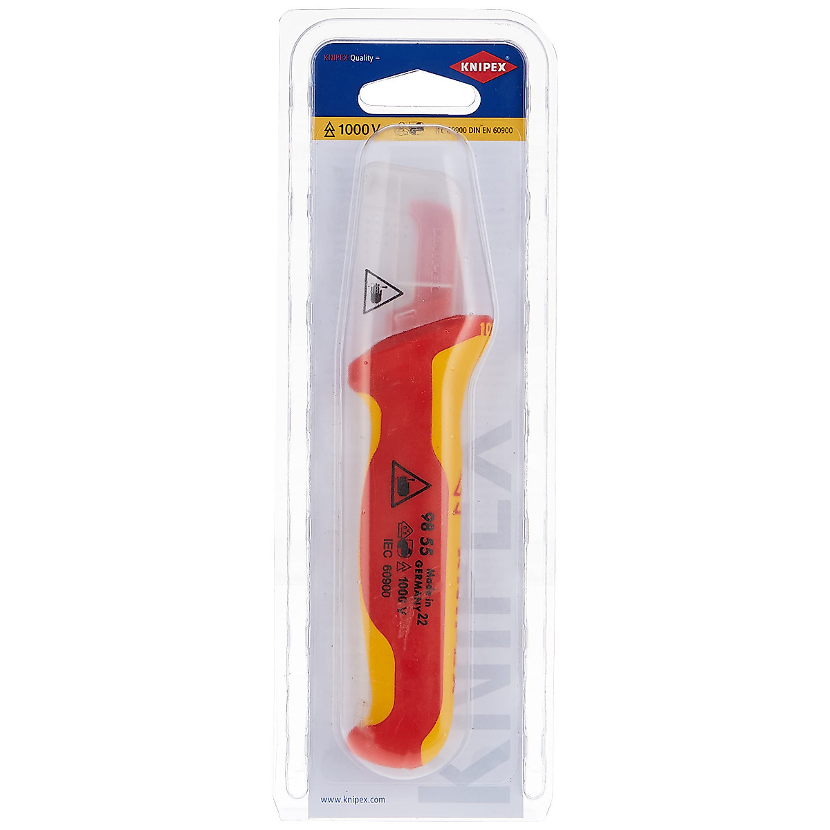 KNIPEX Dismantling Knife-1000V Insulated