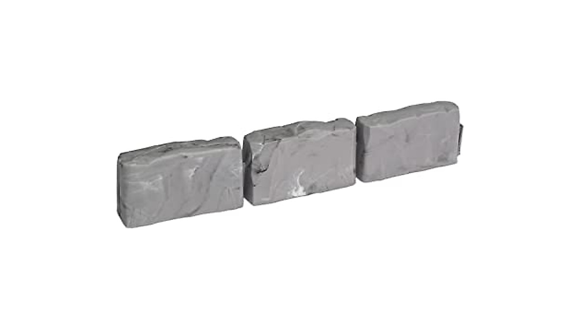 EasyFlex No-Dig Landscape Edging - Durable Stone-Look Garden Border