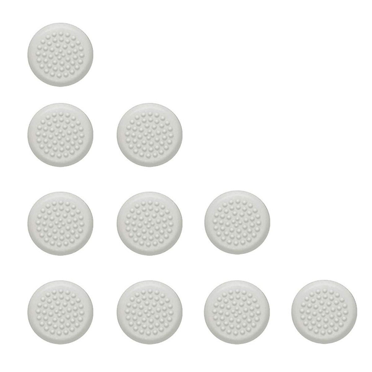 Ngaantyun Touch Controller Thumbstick Caps Compatible with Oculus Quest 2 1 Rift S Virtual Reality Gaming Headset, Silicone VR Skin Grips Thumb Protect Cover Joystick Anti-Skid Cap Replacement - Grey