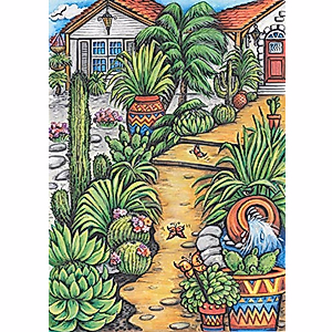 Creative Haven Country Gardens Coloring Book (Adult Coloring Books: In The Country)