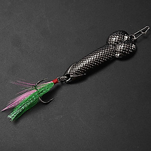 7g Fishing Lures,1Pcs Fishing Lures Tackle Hook Dick Spinner Spoon Pike VIB Wobble Tackle Hook