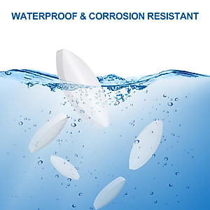 LABLPSAI 10Pcs PTFE Magnetic Stirrer Mixer Stir Bar, Stir Rod Magnetic Laboratory Bar 40mm/1.57 inch