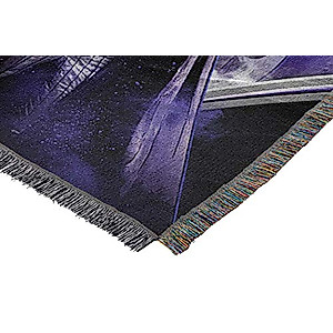 NORTHWEST Star Wars Woven Tapestry Throw Blanket, 48" x 60", Midnight Vader