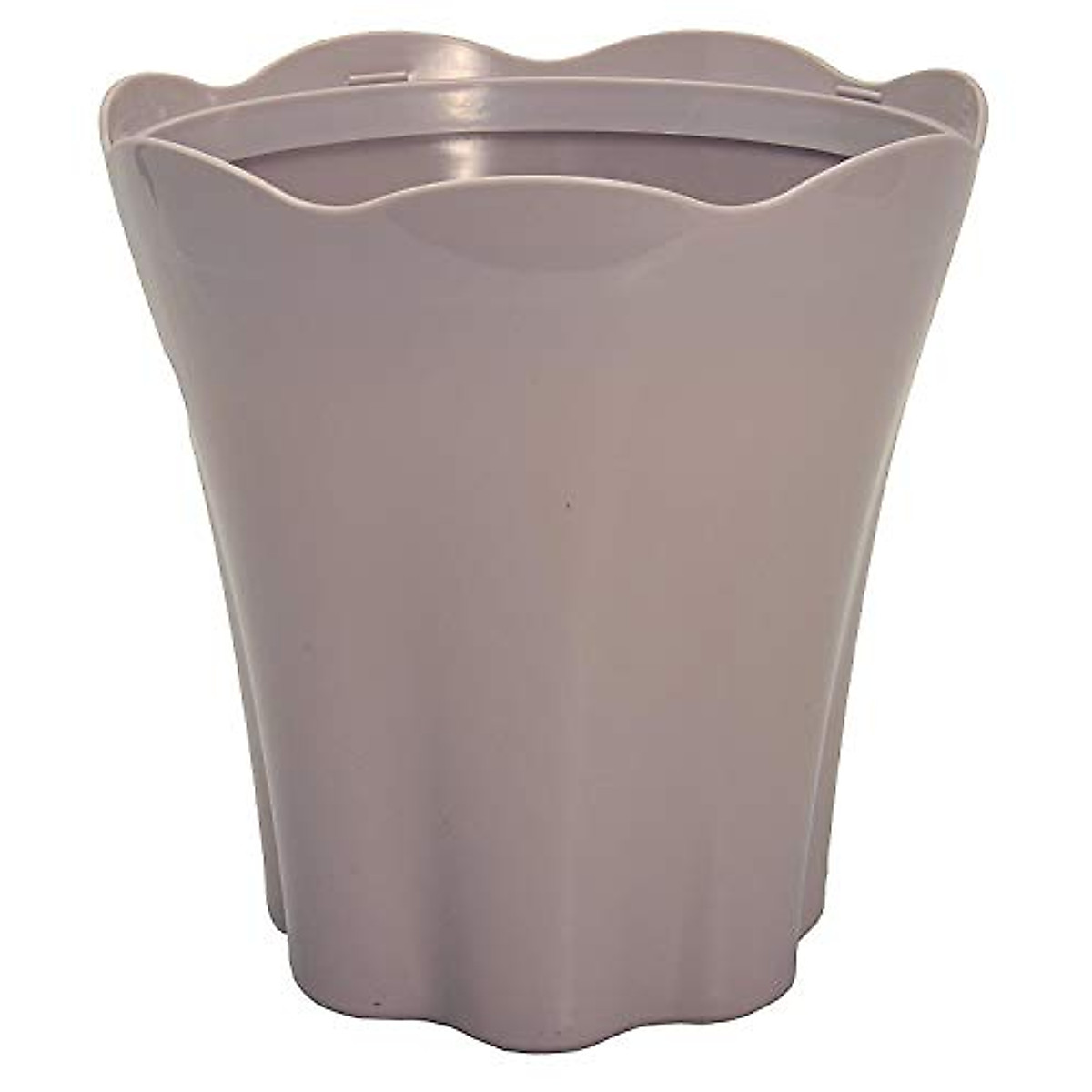 Glad Plastic Daisy Waste Bin – 9.5L with Bag Rings, Assorted Colors