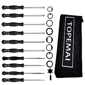 10 Pcs Carburetor Adjustment Tool Screwdriver Kit for Common 2 Cycle Carburator Adjusting Small Engine Carb Tune up Adjusting Tool - Carb Tool Kit, Carburetor Adjuster Tool