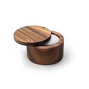 Ironwood Gourmet 28221 Appalachian Salt Cellar, Acacia Wood