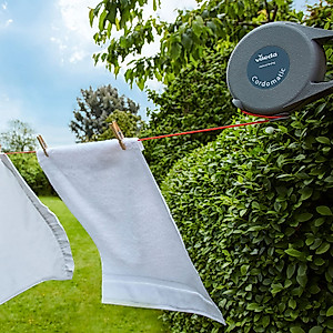 Vileda Cordomatic Retractable Washing Line with 15m Outdoor Clothes Line