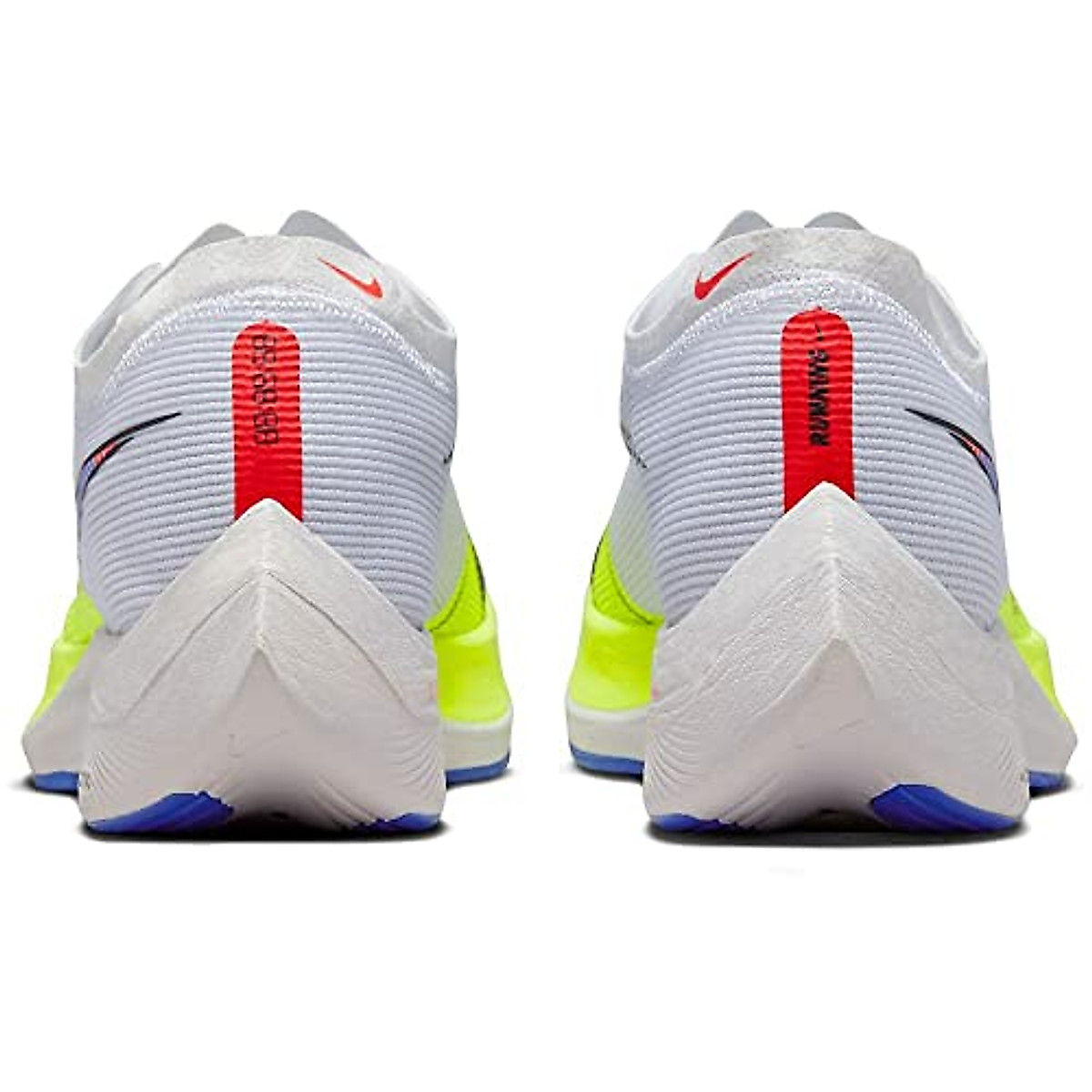 Women's ZoomX Vaporfly Next% 2 - Size 8 US - White/Black Volt Racer-Blue