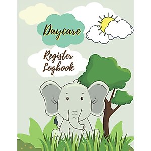 Daycare Register Logbook: 2080 Entries Daycare In-Out Logbook, Sign In-Out Childcare Register Log Book, Parents Attendance Register Record Book, Day Care Sign In-Out Sheets