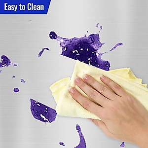 SWOTCATER Stainless Steel Shelf 12"x24" 240LB, Commercial Wall Mounted Floating Shelving for Home Kitchen, Restaurant