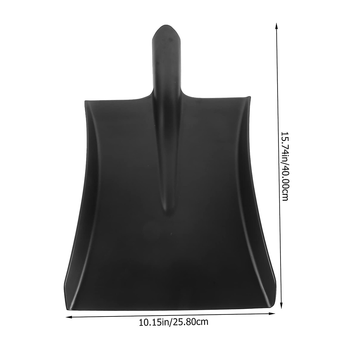 GANAZONO Plate Outdoor Dinnerware Outdoor Wok Black Plates Dinner Plate Stoneware Dinner Plates Bbq Serving Platter Bbq Fruit Plate Bbq Plate Bbq Grill Tableware Meat Black Snack