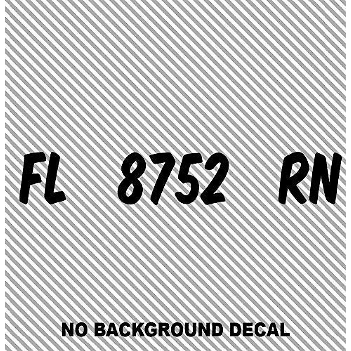 Set of 2 Custom Boat Registration Numbers and Letters Jet Ski Registration Numbers Jetski PWC Pontoon Sail Boat Sailboat Hull Id Vinyl Decals Stickers