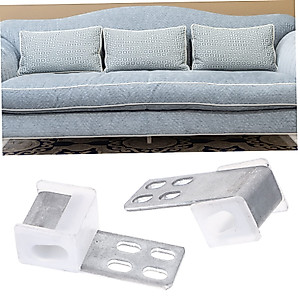 Veemoon 40 Pcs Sofa Spring Clipped Button Sofa Chair Home Furniture Wire Repair Kit Furniture Repair Kit Goblincore Room Upholstery Repair Kit Couch Chair Clips Plastic Cushion Component