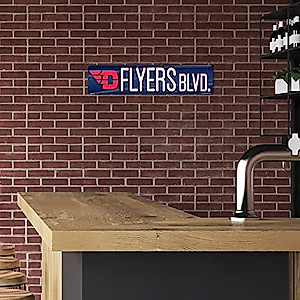 Rico Industries NCAA Ohio State Buckeyes Grey 4" X 17" Plastic Street Sign