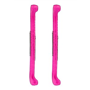 Zerone Figure Ice Skate Guards, 1 Pair Ice Hockey Skate Blade Guards Covers with Adjustable Spring (Purple)