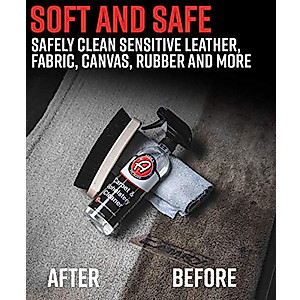 Adam's Polishes Cockpit Detailing Brush - Car Cleaning Brush | Scrub Brush for Interior Leather Cleaner Carpet Upholstery Fabric Shoe Sofa Shower Bathroom Pet | Car Wash Kit - Car Cleaning Supplies