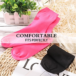 Tarpop 48 Pairs Bulk Socks for Homeless Unisex Moisture Wicking Socks Casual Crew Socks Sports Homeless Supplies Lightweight Ankle Socks for Women Men