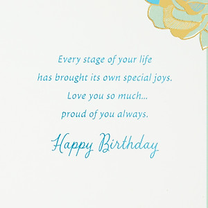 Hallmark Birthday Card for Daughter (Flowers)