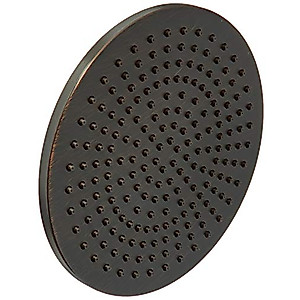 DELTA FAUCET 52158-RB25 Single-Setting Metal Raincan Shower Head, 2.5 GPM Water Flow, Venetian Bronze