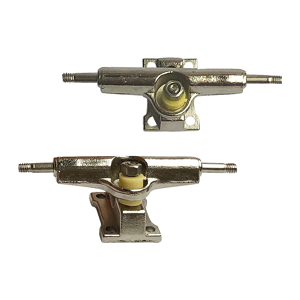 EBCO 10x Trucks & 40x Screws & 20x Nuts & Spanner Tool for 96mm Fingerboard Skateboard Wooden Deck Parts Kit,Unisex Children