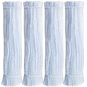 White Pipe Cleaners Chenille Stems 200 Pieces for DIY Art Craft Decorations Creative (0.24 x 12 Inch)