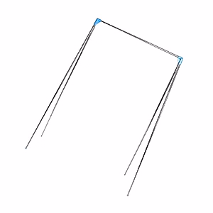 Didiseaon Drying Rack Collapsible Clothes Rack Foldable Laundry Rack Clothing Storage Rack Travel Clothes Space- Saving Laundry Garment Bags for Travel Stainless Steel Rack Coat Rack Hanger