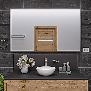 ALFI brand ABC913 Bathroom Sink, 15.38"L x 12.75"W x 5.5"H, White