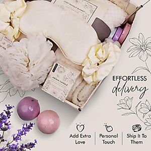 Get Well Soon Gifts for Women, Care Package Gift Feel Better Basket Warm After Surgery Recovery Encouragement Gift Thinking of You Box with Blanket Coffee Wine Tumbler for Women Friends Female