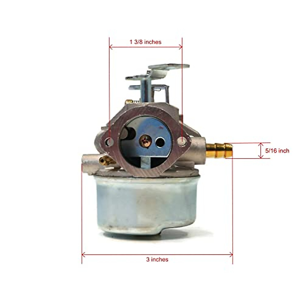 1 PC Carburetor Replaces New Carb Replacement Carburetor Assembly For TECUMSEH 640349 640052 Fits HMSK85-155911C HMSK85-155912C HMSK85-155913C Engine