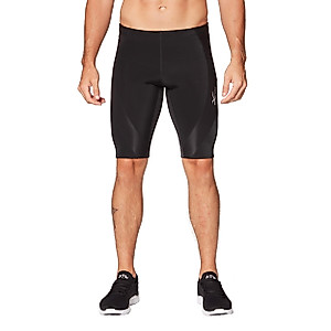 CW-X mens Endurance Generator Muscle & Joint Support Compression Short, Black, Medium US