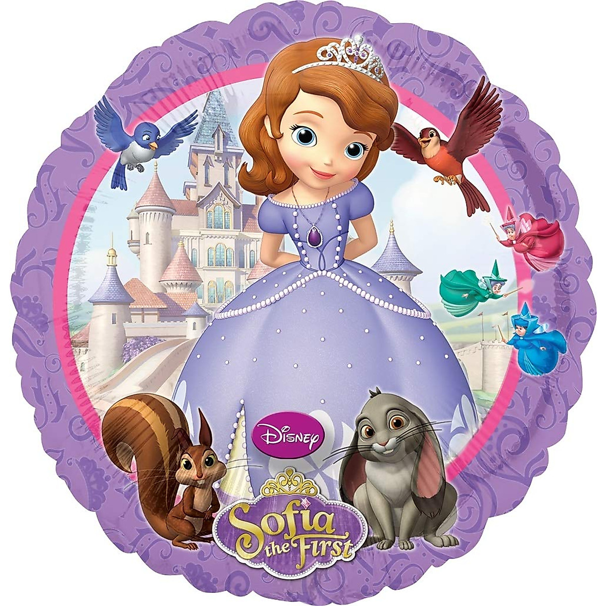 Disney's SOFIA THE FIRST THIRD 3RD Happy Birthday PARTY Balloons Decorations Supplies
