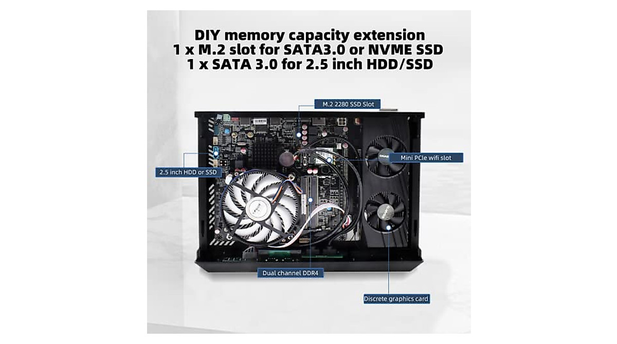 Powerful Mini Gaming PC with 8K Support