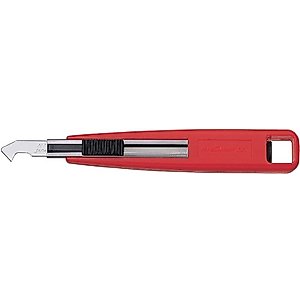 NT Cutter Multi-Use Plastic Cutter with Plastic Cutting Blade and Precision Knife Blade, 1 Cutter (M-500P)