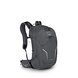 Osprey Syncro 20L Men's Hiking Backpack with Hydraulics Reservoir, Coal Grey