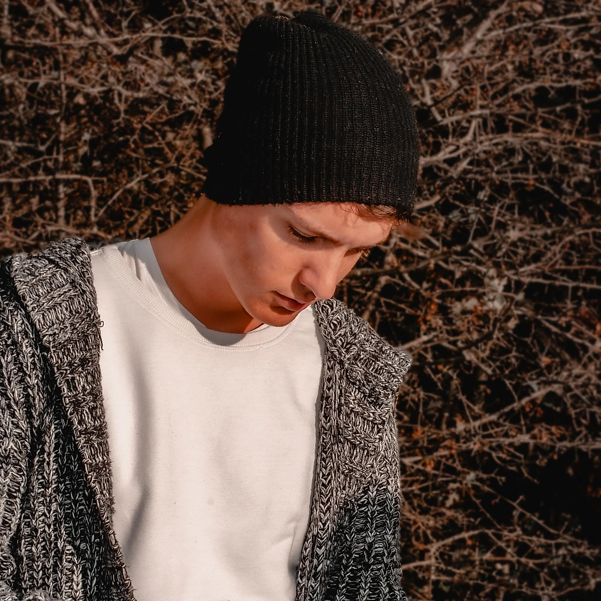 ZOORON Beanies Hats for Men Women Knit Hats Winter Beanies Men's Women's Knit Cuffed Beanies Hats