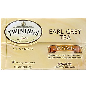 Twinings Earl Grey Decaf Tea, 20 Count