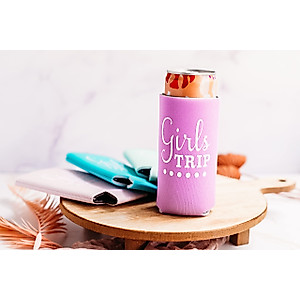 Girls Weekend Trip Gift for Women Bachelorette Party Favor Fun Cruise Essential Idea - Set of 4 (Slim)