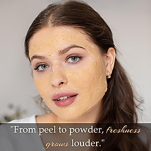 Orange Peel (Citrus Aurantium) Powder by mi nature - 227 g / 8 OZ / 1/2 lb | All Natural | Vegan | Non GMO | For Hair & Skin Care