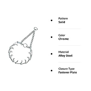 Herm SPRENGER Ultra-Plus Prong Dog Training Collar,  3.0 mm x 18" Neck Size, 3.0 mm x 20" Chain Length, Steel Chrome Plated Dog Prong Collar, Pinch Collar for Dogs, Dog Correction Collar