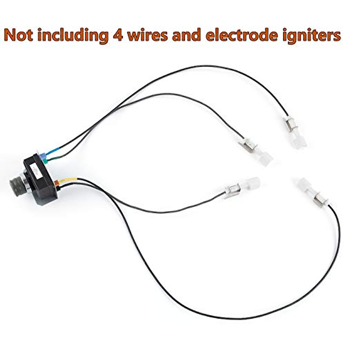 DELSbbq Electronic Igniter Kit 4 Outlets Spark Generator Fits for Weber Grills: Genesis E-310 2011-2013, 6512001, 6519009, 7629