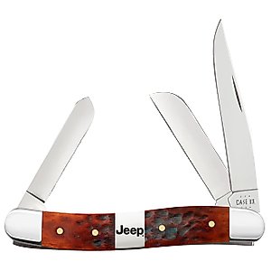 Case XX Knives Medium Stockman 27010 Chestnut Bone Stainless Steel Pocket Knife