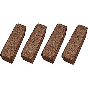 Verdana Coconut Fiber Potting Mix – 5 Lb Pack - 4x 1.25 Lb Compressed Bricks - Coco Coir, Coco Peat, Coir Pith - Alternative to Peat Moss – Soilless Growing Medium - Low EC, Optimum pH, High Expansion