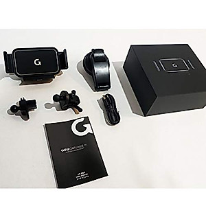 Gaze Wide H Wireless Car Charger for Galaxy Z Fold 3, Fold 4, iPhone 13 Pro Max, Landscape Smartphone Mount, 15W Qi Fast Charging, Dashboard Air Vent Mount