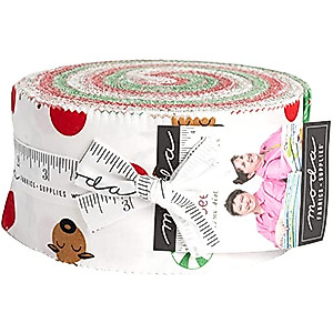 Me and My Sister Designs Reindeer Games Jelly Roll 40 2.5-inch Strips Moda Fabrics 22440JR
