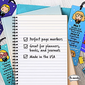 Re-marks “Harry Potter” Harry, Hermione, Luna, and Draco Quotemarks, Pack of 4