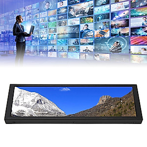 Diyeeni for Raspberry Screen Monitor, Portable Monitor 400x1280 7.9in TFT LCD Screen, with HDMI USB Interface, 170° Full View, Support for WIN10 for Win10, 8.1, 8, 7
