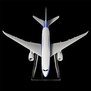 24-Hours Boeing 787 Plane Model Alloy Metal Model Airplane Die-cast 1:400