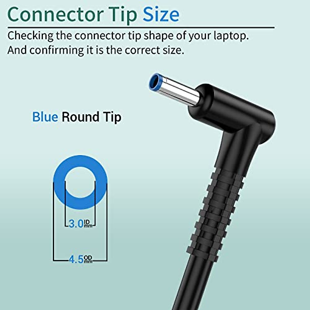 65W 45W AC Adapter Laptop Charger Compatible for HP Envy Pavilion Stream X360 13 15 17 15-1039wm 15-1033wm 15-w117cl 15-w237cl 15m-cn0011dx 15m-bp111dx 15m-bq121d Laptop Notebook PC Power Supply Cord