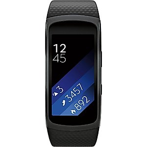 Samsung Gear Fit2 Smartwatch Large, Black