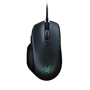Razer Basilisk Essential Gaming Mouse: 6400 DPI Optical Sensor - Chroma RGB Lighting - 7 Programmable Buttons - Mechanical Switches - Classic Black